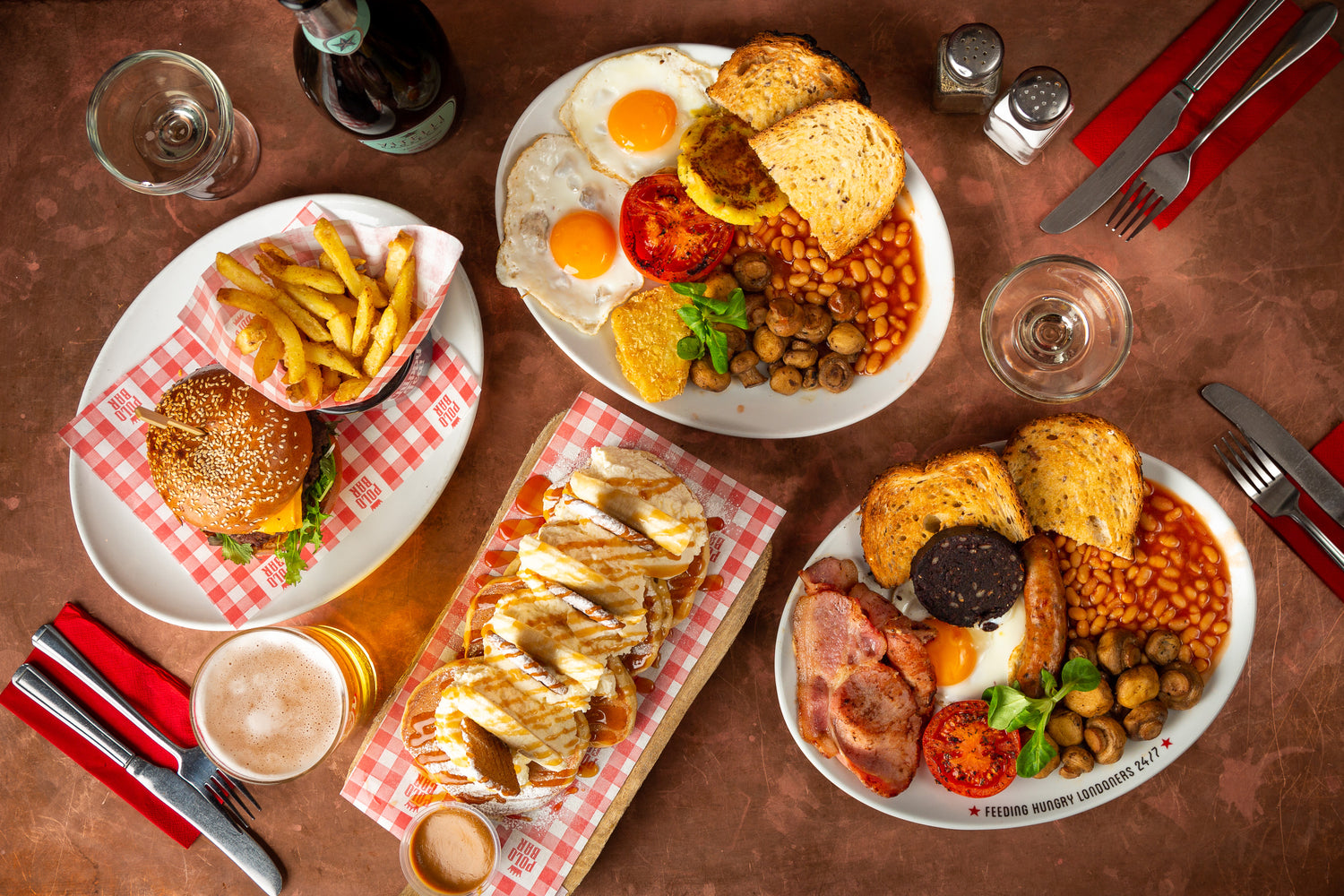 About Us | London Breakfasts | Bottomless Brunch London | 24 Hour Bar