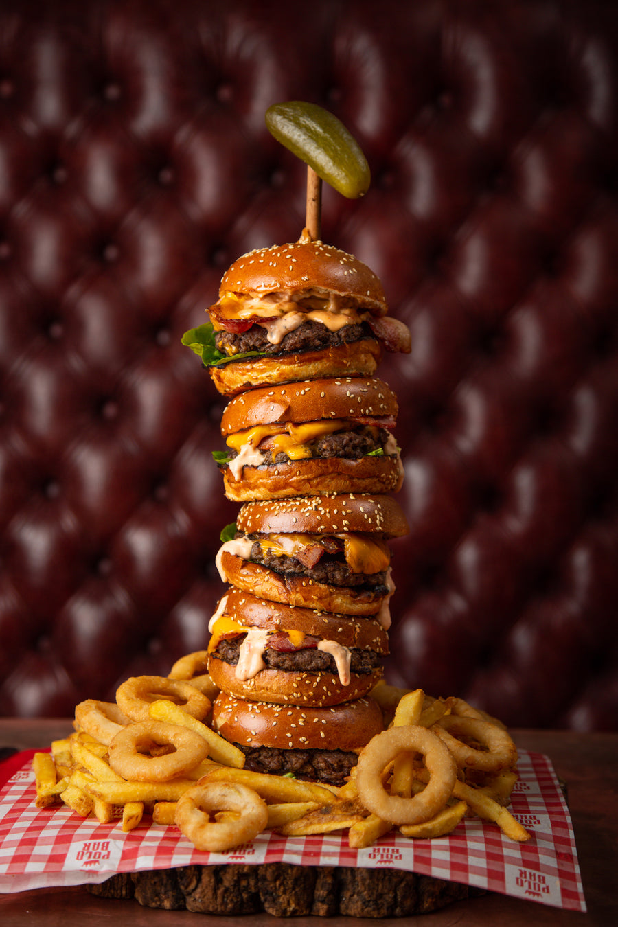 Burger Eating Challenge London | Polo Bar London